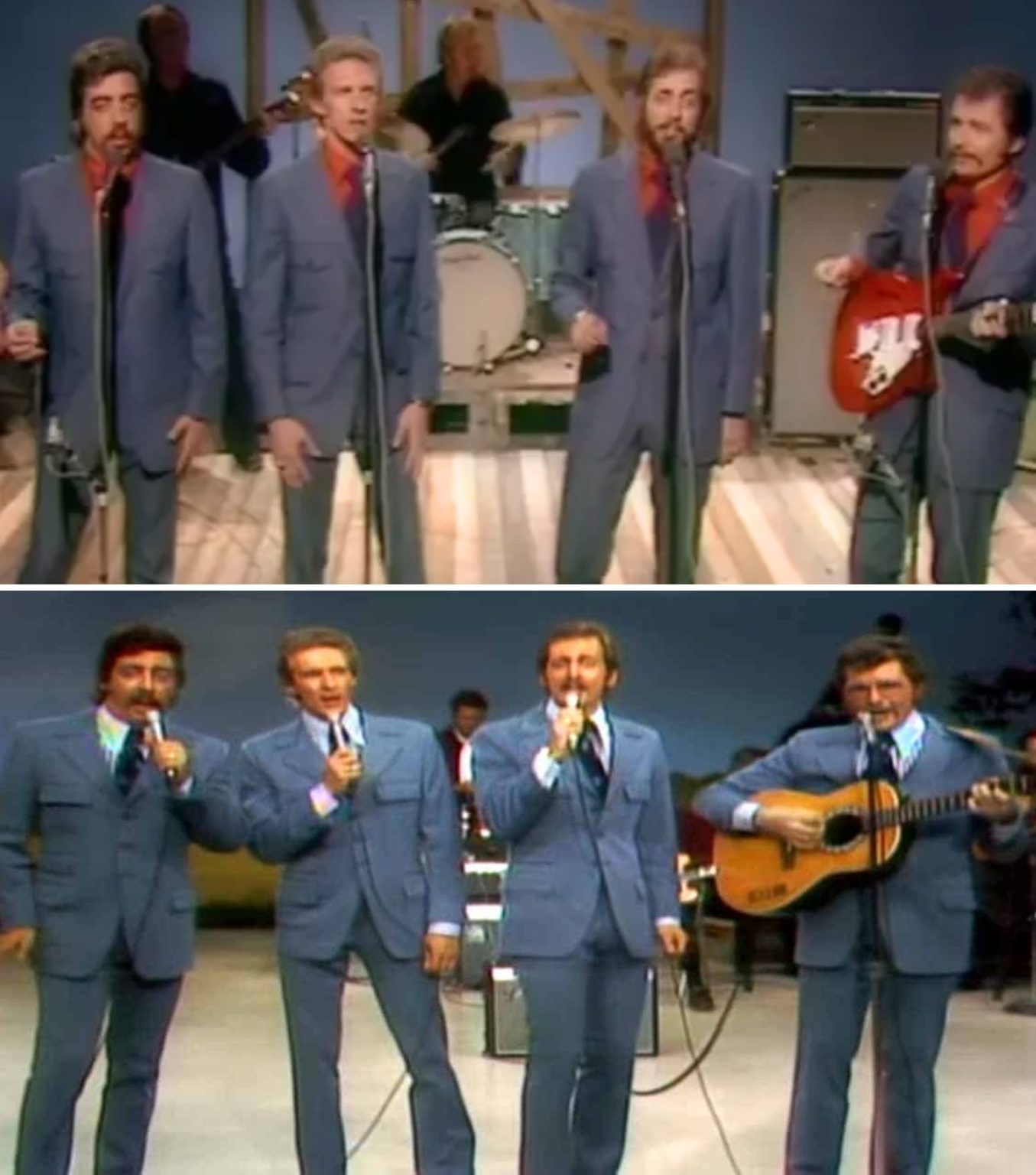 The Statler Brothers – “Flowers on the Wall” (Live on Man in Black ...