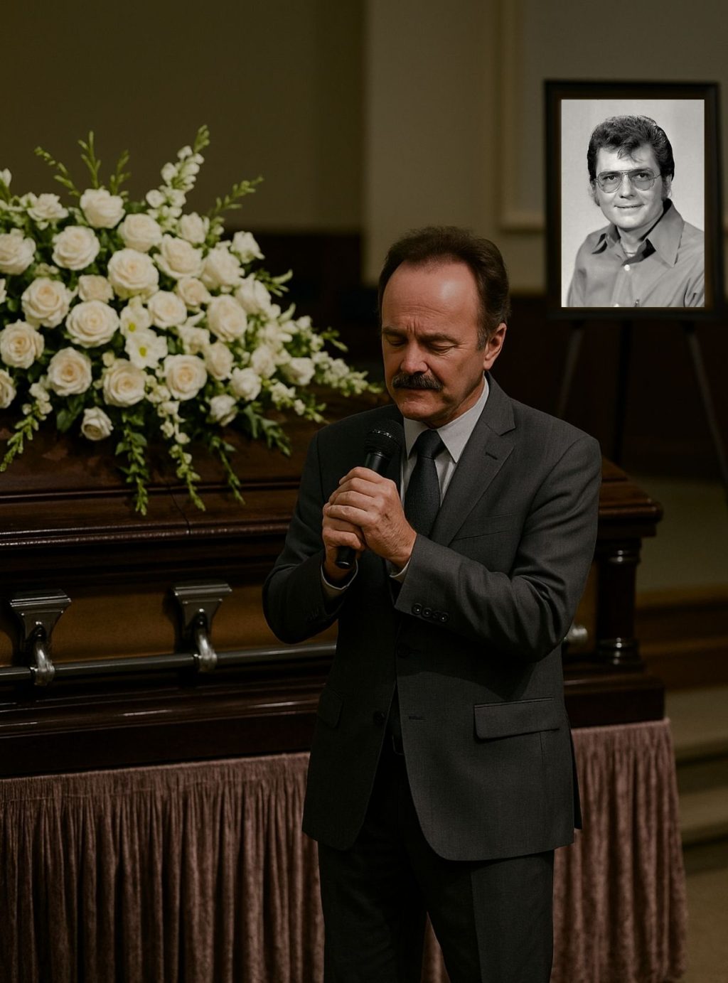 Jimmy Fortune stood at the front of the chapel on that quiet August day ...